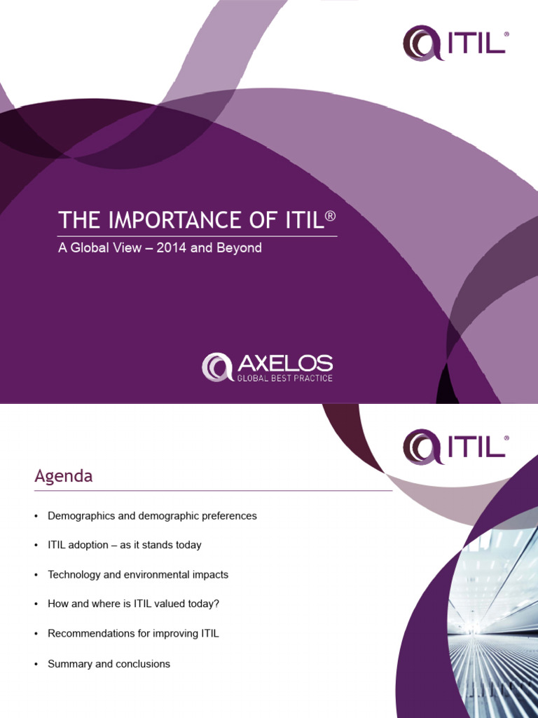 Importance of ITIL | Download Free PDF | It Service Management | Cloud ...