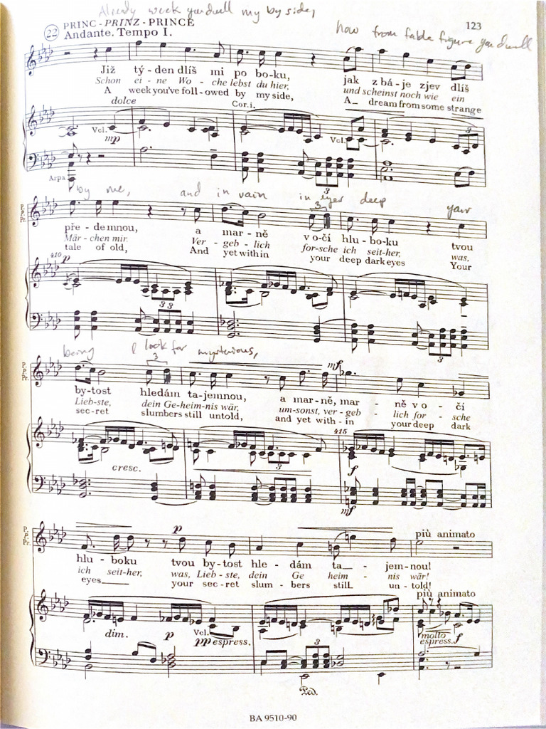 Rusalka Act 2 Part 1 | PDF