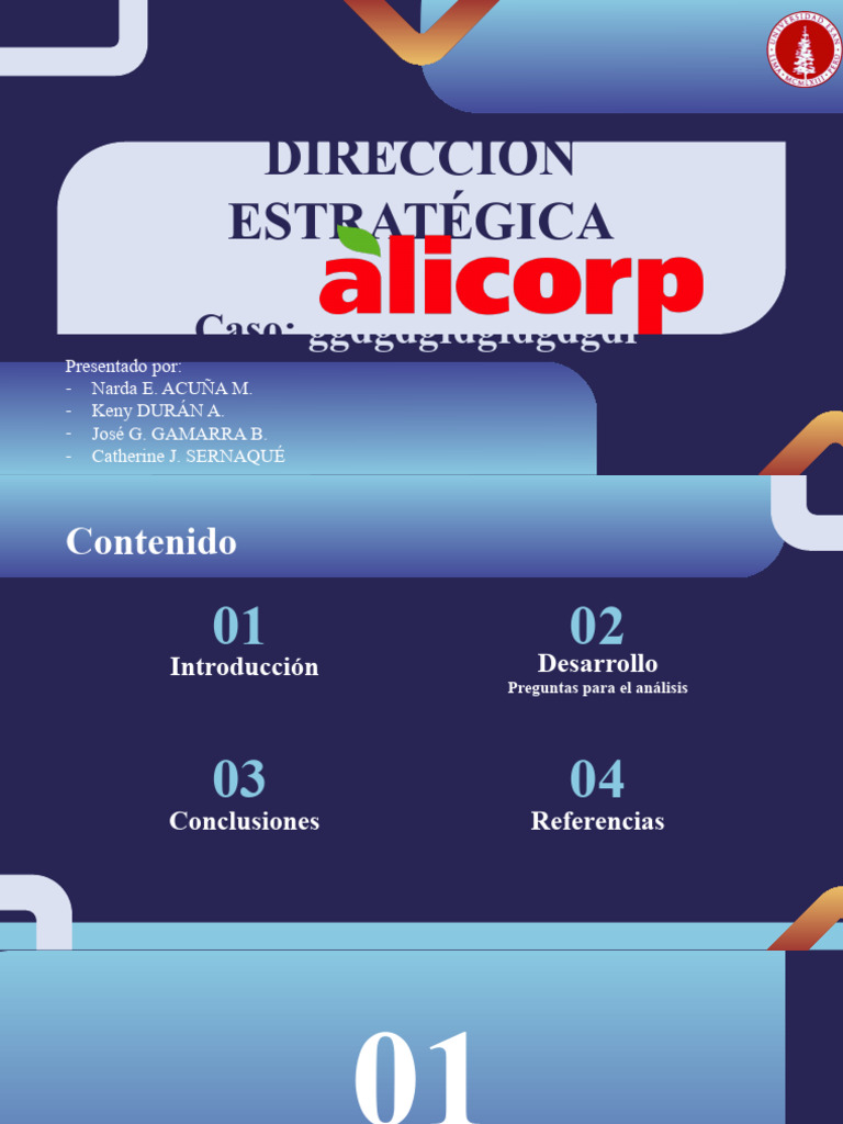 CASO ALICORP - Eq. FERRARI | PDF | Business | Portafolio (Finanzas)