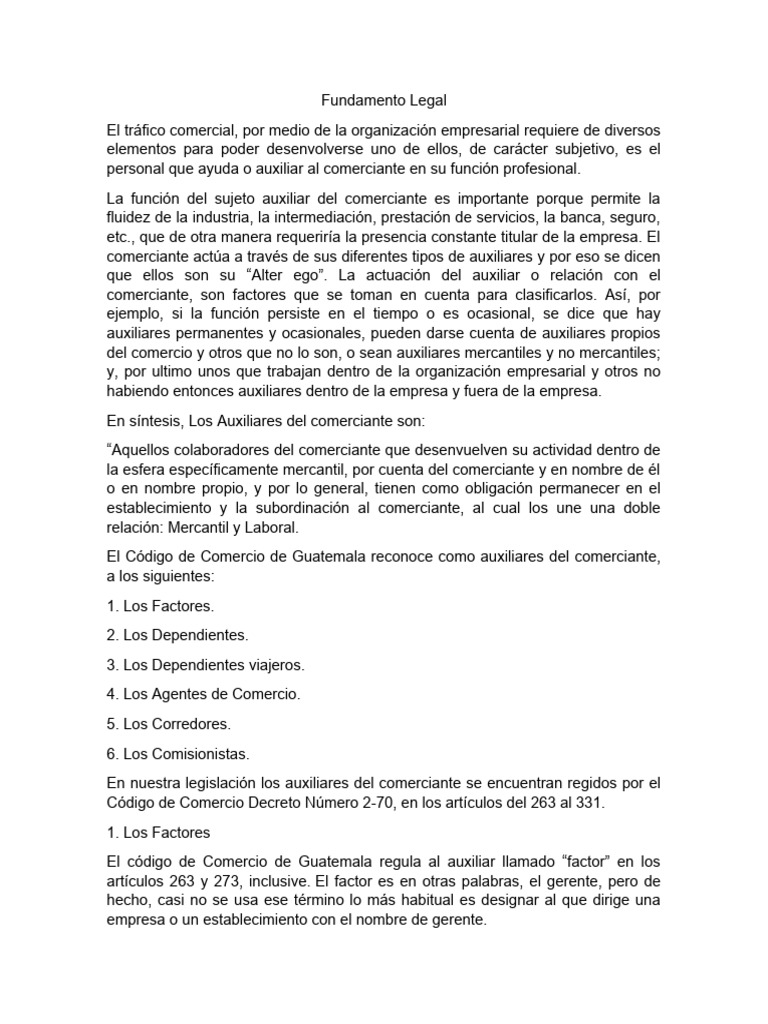 Fundamento Legal | PDF | Business