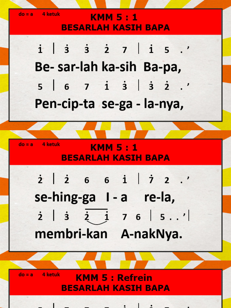 Bank Lagu KMM | PDF
