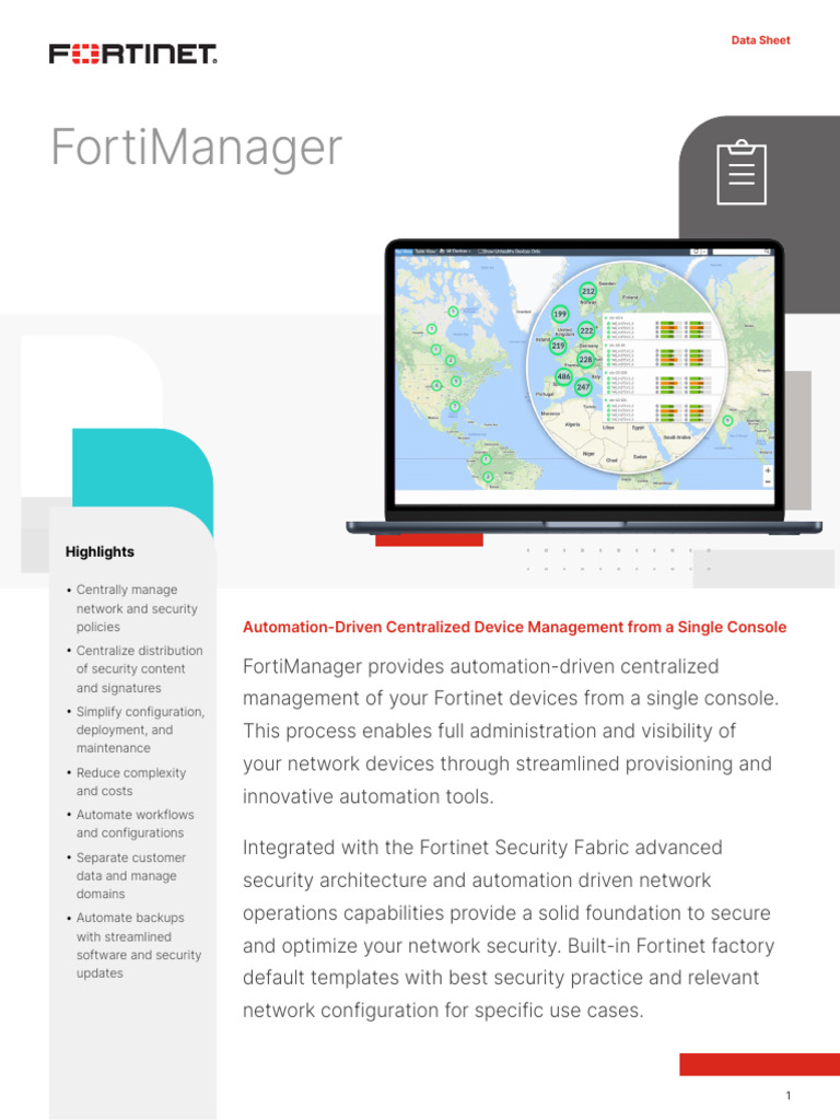 Fort I Manager | Download Free PDF | Computer Network | Cloud Computing