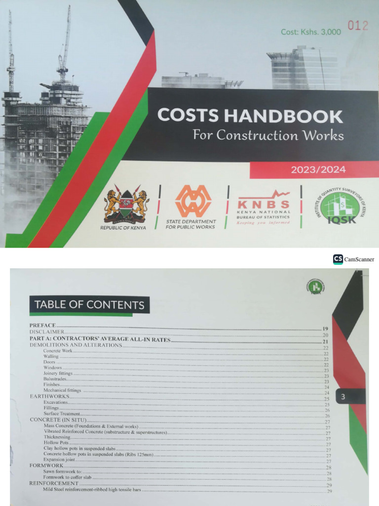 Cost Book-2023-2024 PDF | PDF