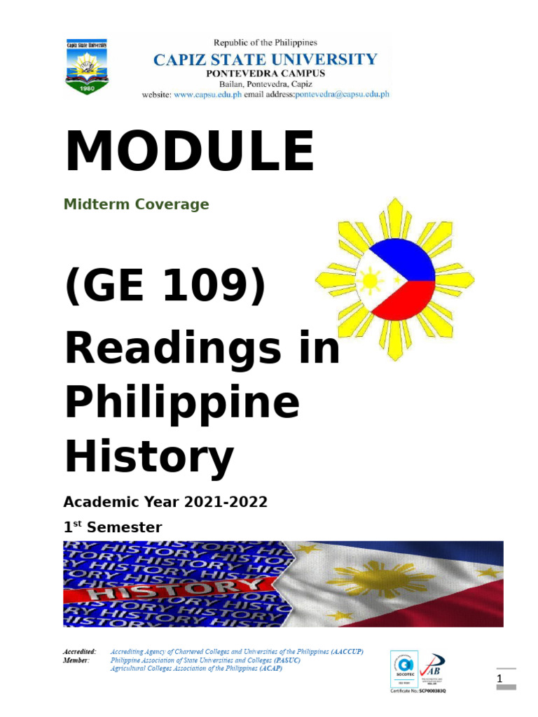 Understanding the Philippine History | PDF | Primary Sources