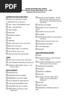 FSY Packing List | PDF | Clothing | Dress