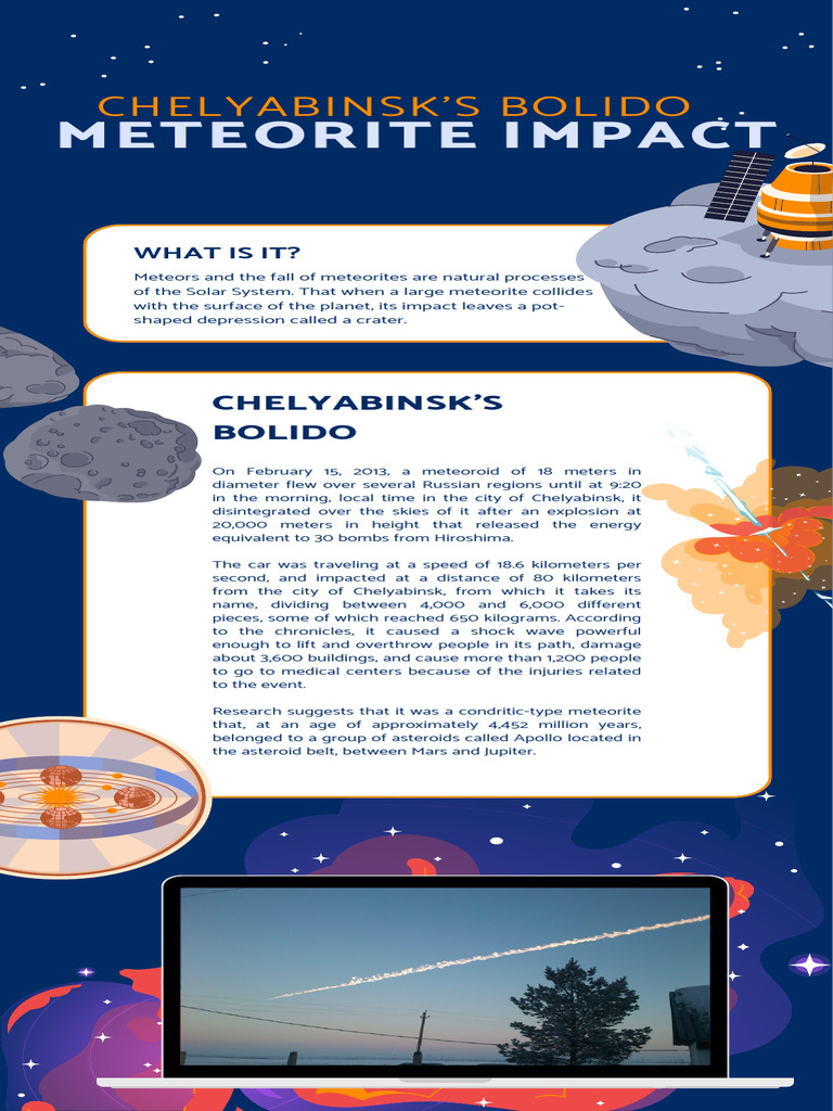 Meteorite infographic | PDF