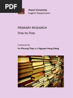 A Simple Guide To Write Your Monograph | PDF | Hypothesis | Books