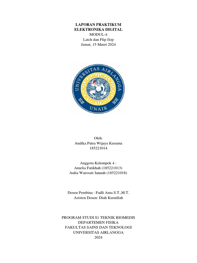 Eldi Laporan Praktikum Tm4 | PDF