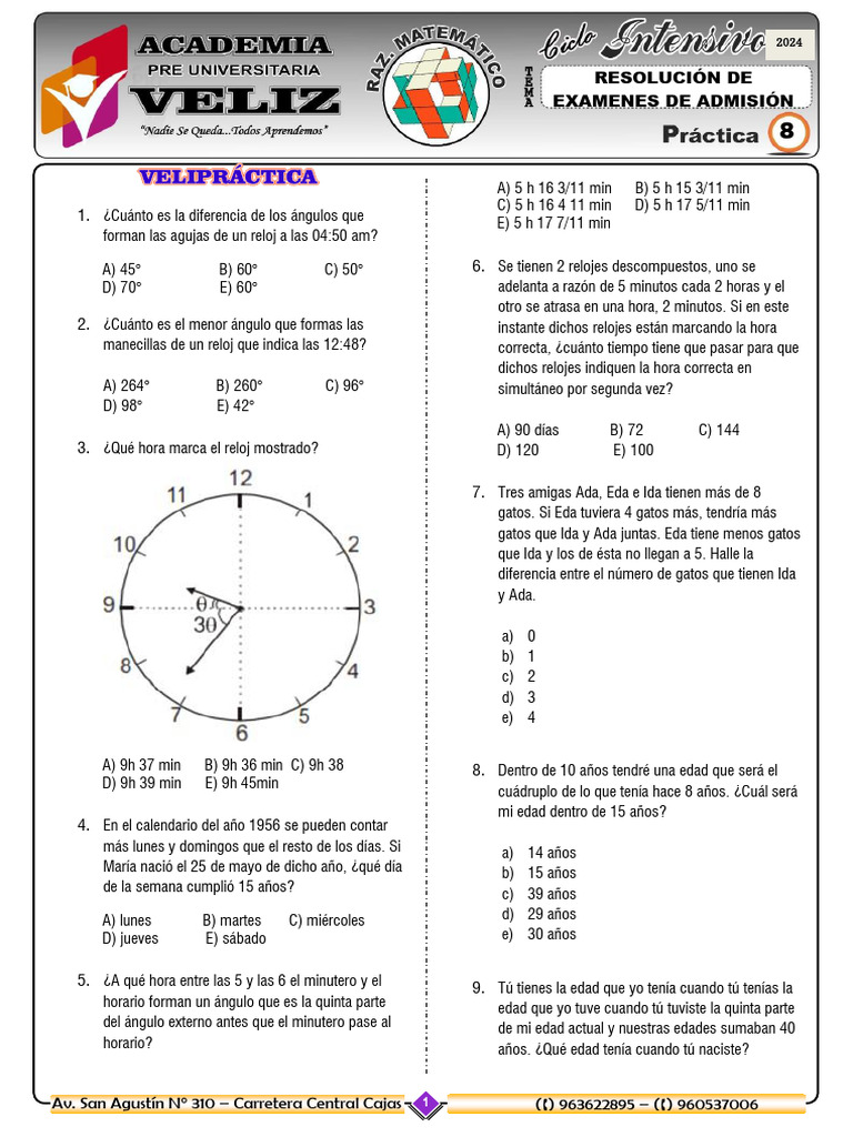 Ve 7 Rep | PDF | Hora