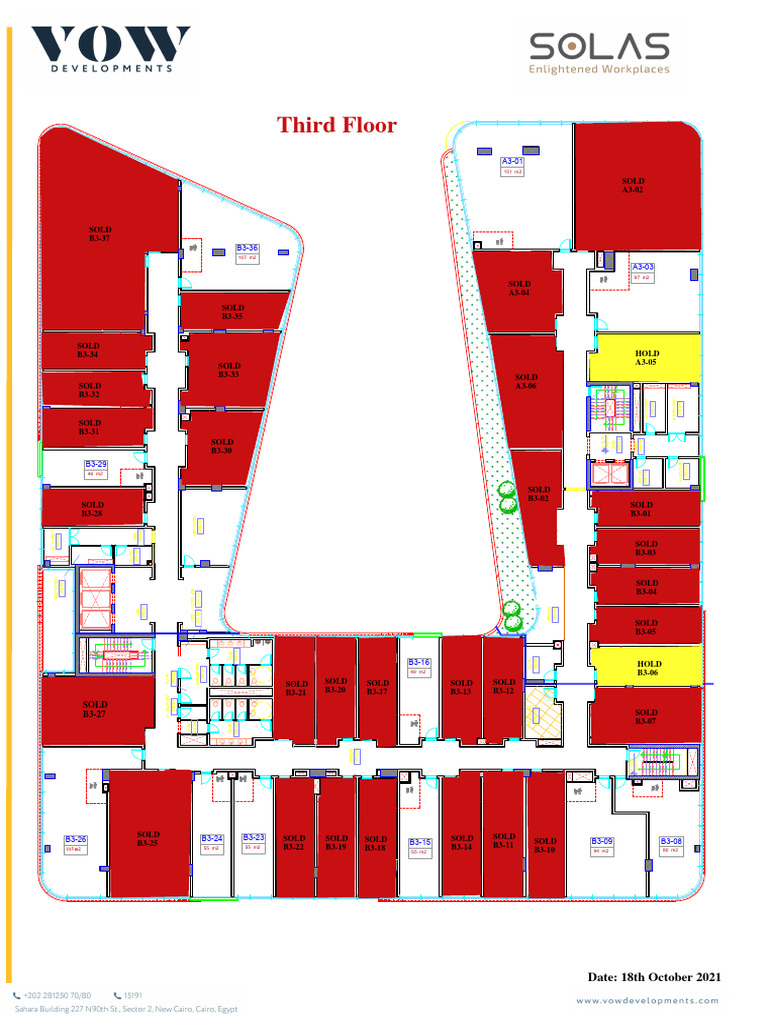 3rd Floor Plan 18-10-2021 - All Floor | PDF