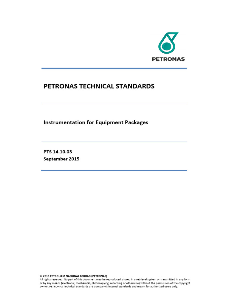 Instrumentation For Equipment Packages | PDF | International ...