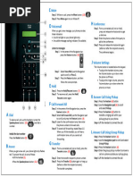 Cisco 8841 Quick Start Manual | PDF | Voicemail | Telephone