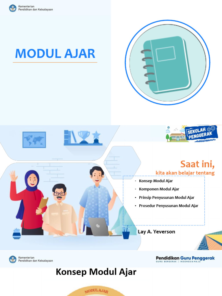 Bahan Presentasi Modul Ajar | PDF | Seni