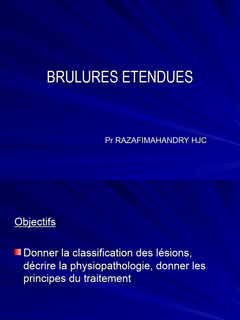 BRULURES | PDF | Brûlure | Cicatrice