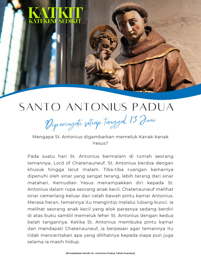 Santo Antonius Padua | PDF