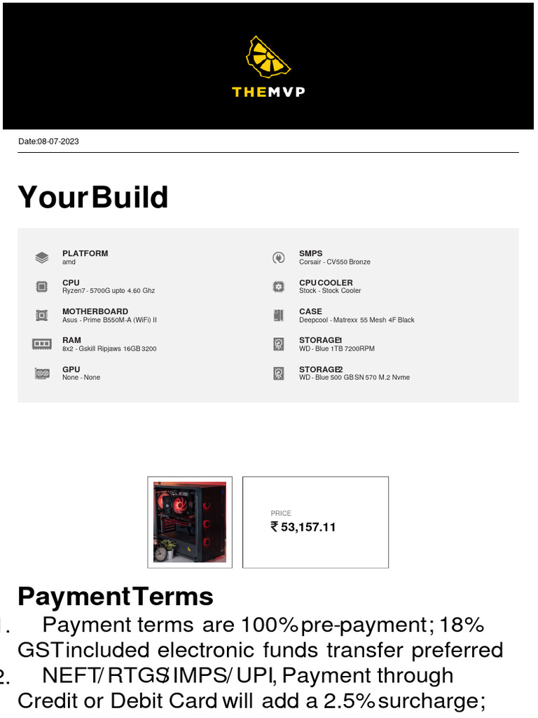 MVP Save Build | Download Free PDF | Computer Hardware | Computing