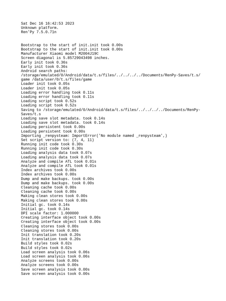 Log | PDF | Booting | Computer File