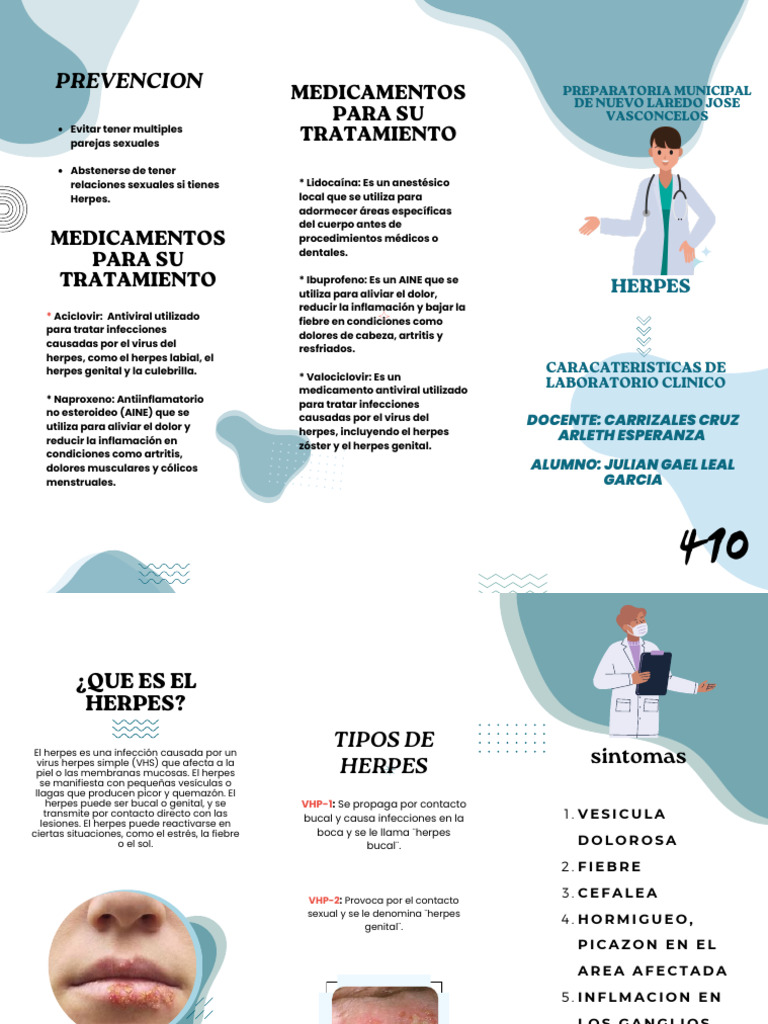 Folleto Triptico de Odontologia Organico Azul y Celeste | Descargar gratis PDF | Enfermedades y ...