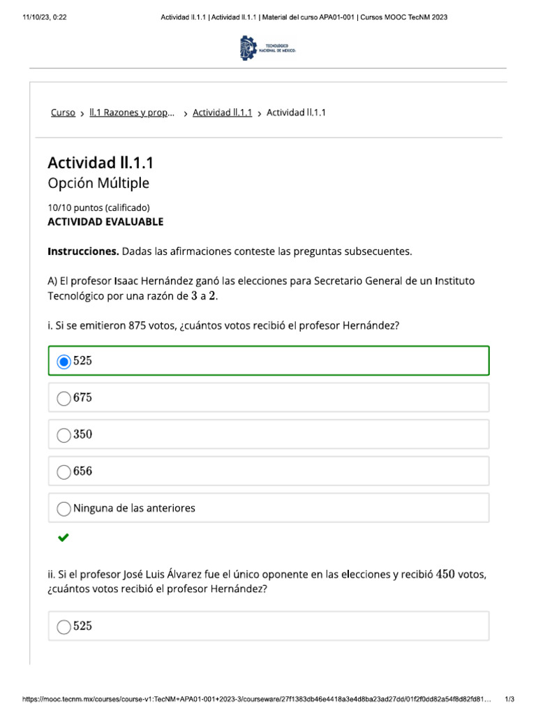 Examen Actividad 2 1.1 Sin Captura | PDF