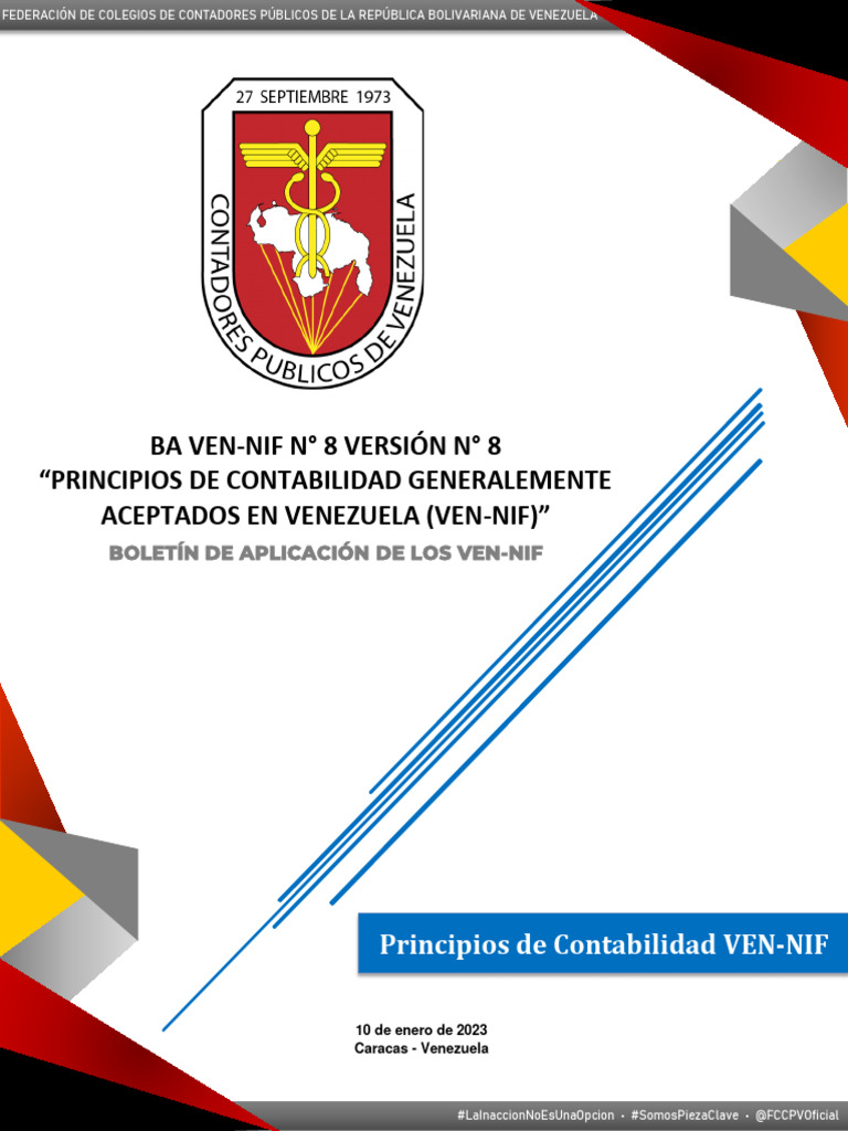 Principios Contables VEN-NIF en Venezuela | PDF | normas ...
