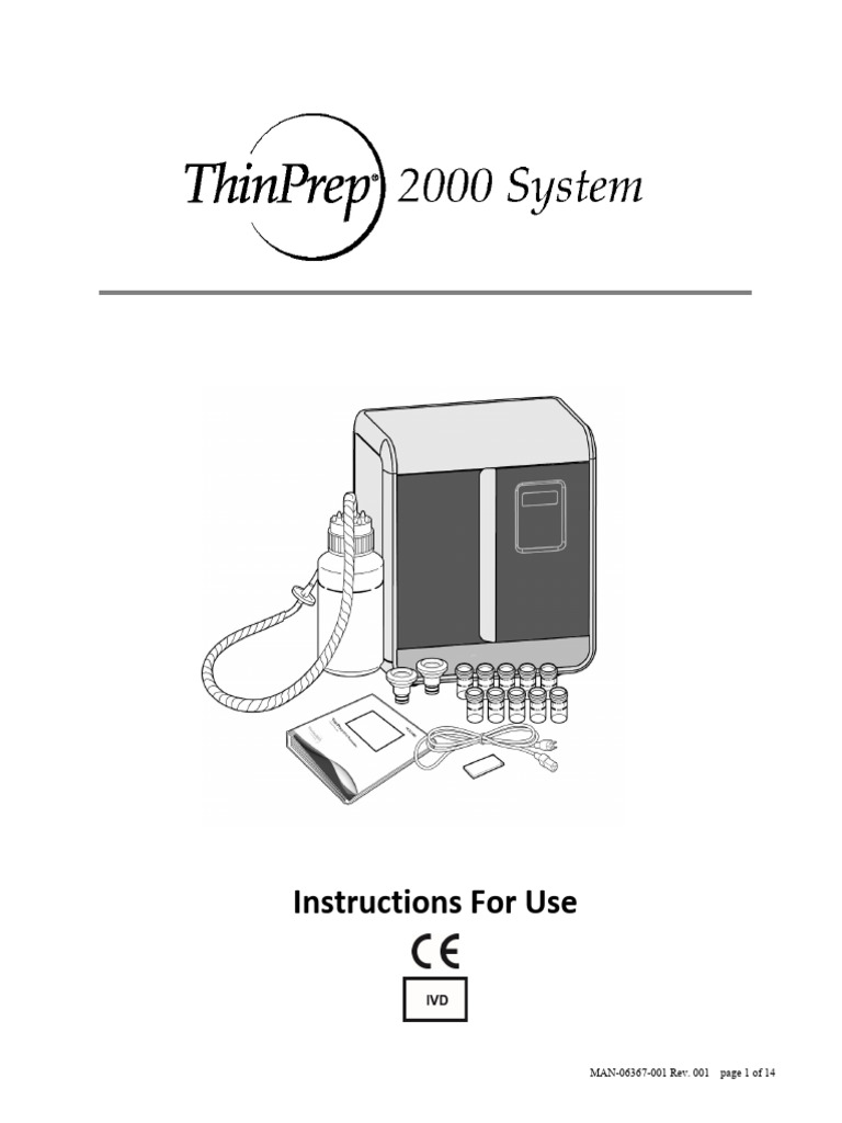 Hologic ThinPrep ImagingSystem Image Processor IFU (1) | PDF | Health ...
