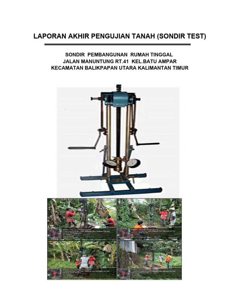 Data Sondir KM.4 2024 Fuul | PDF