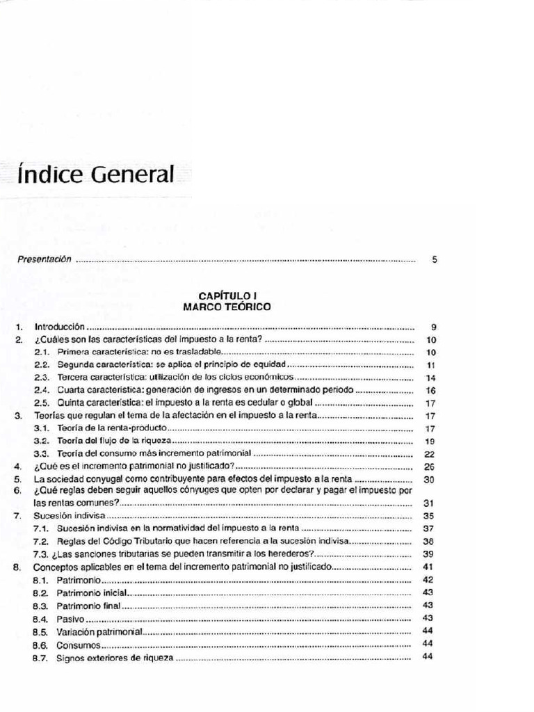 Incremento Patrimonial No Justificado El Procedimiento de Fiscalizacion en Personas Naturales | PDF