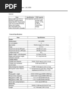 Detroit Series 60 Injector Specifications | PDF | Engines