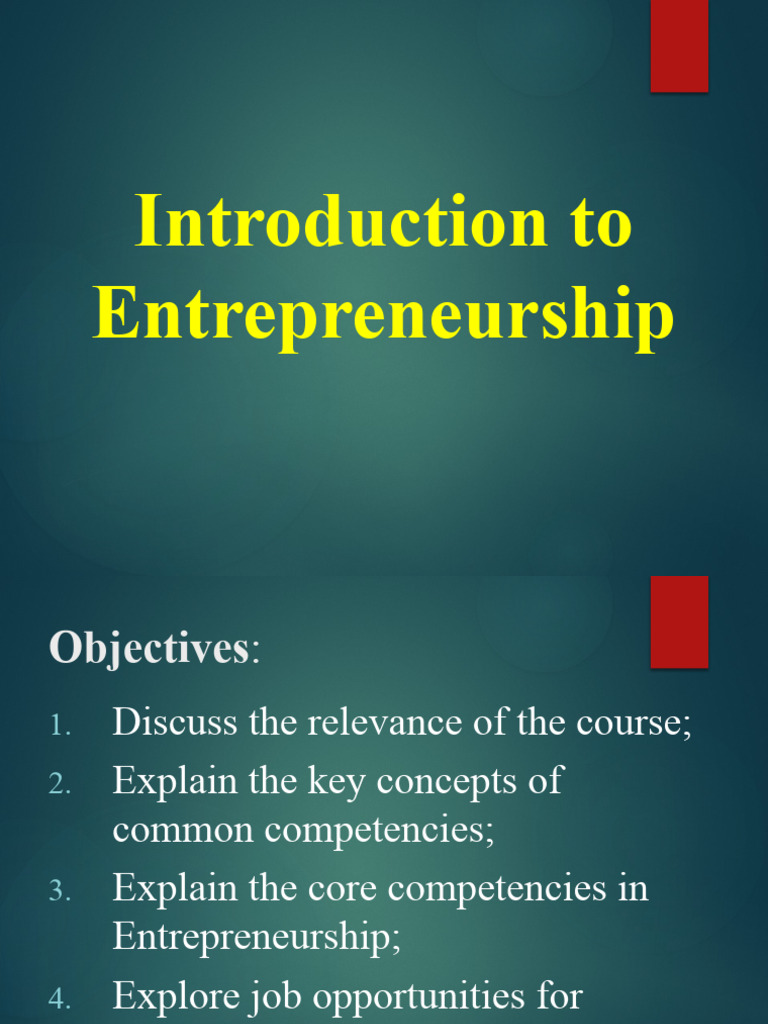 ENTREP Week 1 2 Introduction To Entrepreneurship | PDF ... ENTREP Week 1 2 Introduction To Entrepreneurship | PDF ...