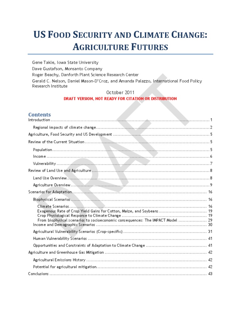USA Report Final Draft 11.16 | PDF | General Circulation Model ...