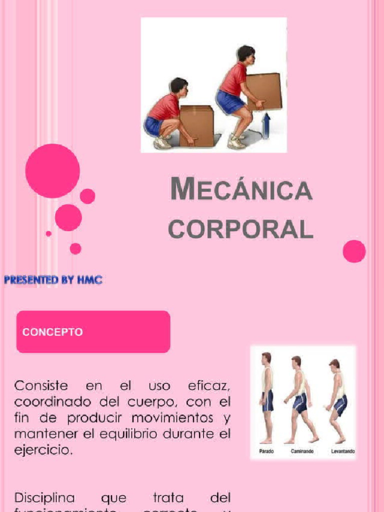 Mecanica Corporal | PDF