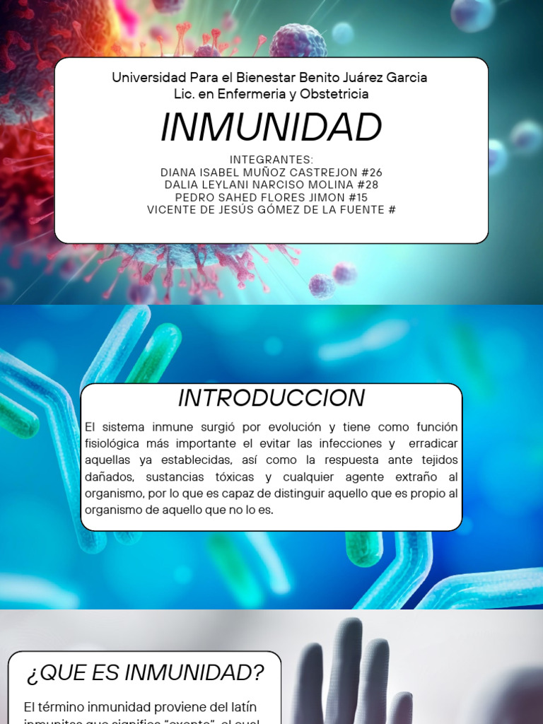 Inmunidad | PDF | Sistema inmune | Infección