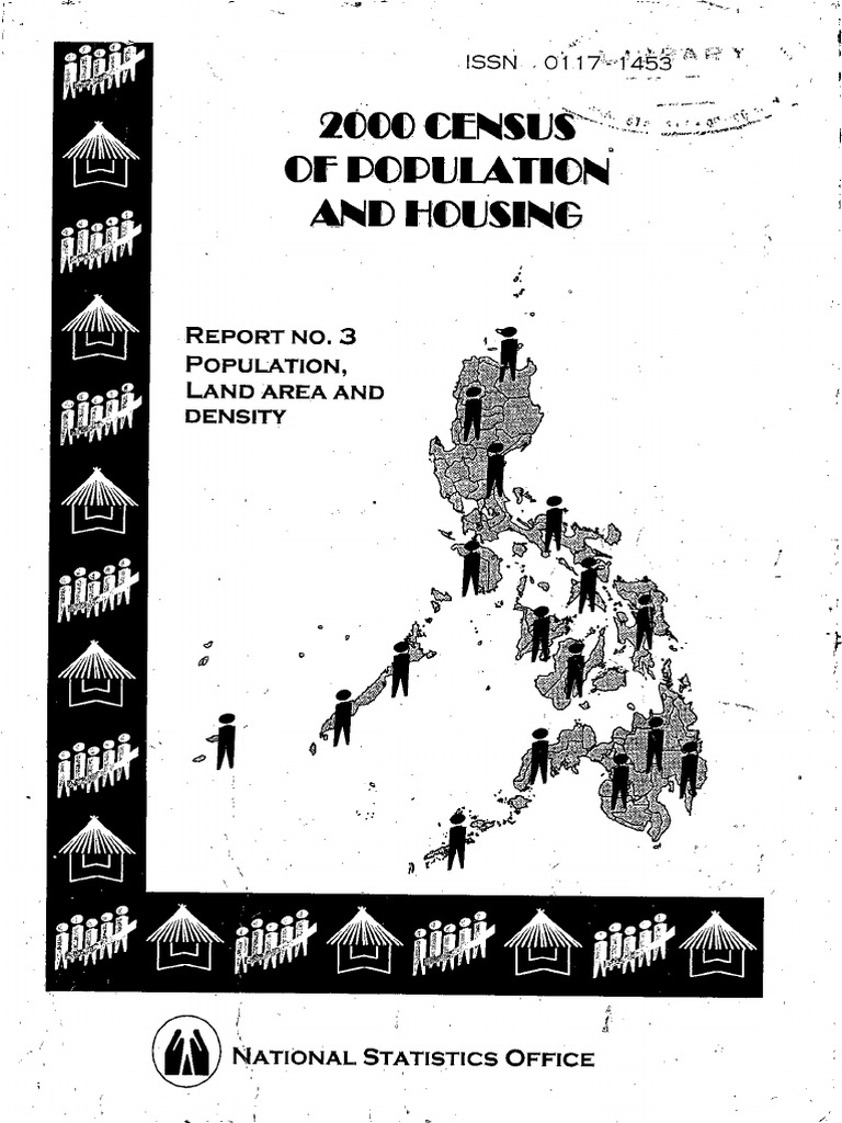 2000 CPH-Report No.3 Population, Land Area and Density | PDF | Sampling (Statistics) | Census