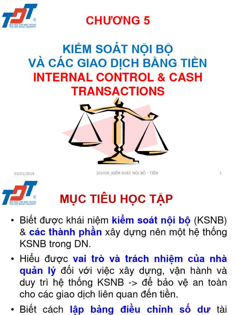 NLKT C05 KiemSoatNoiBo Tien | PDF