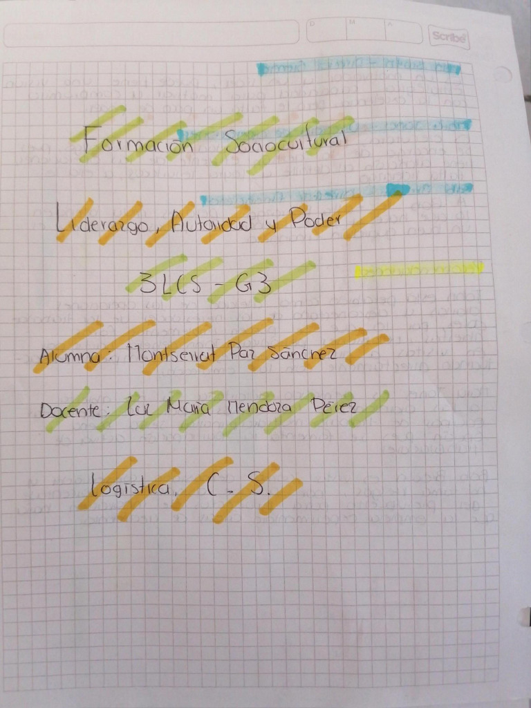 Liderazgo, Poder y Autoridad - Montserrat Paz Sánchez | PDF