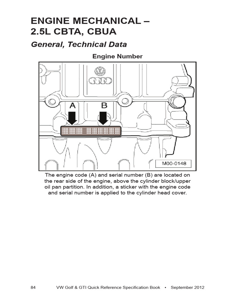 2013 VW Golf QSB-REV - Indd | PDF | Engine Technology | Engines