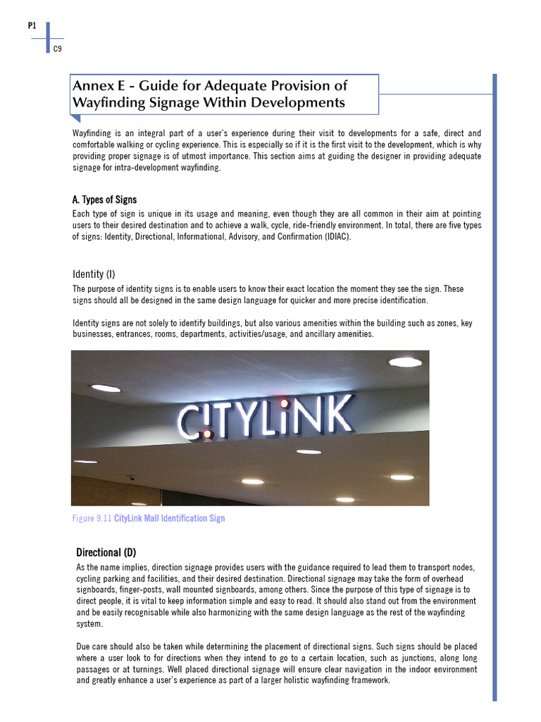 Wayfinding Signage Design Guidelines | PDF | Decision Making