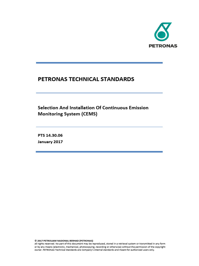 Selection & Installation of Continuous Emission Monitoring System (Cems ...