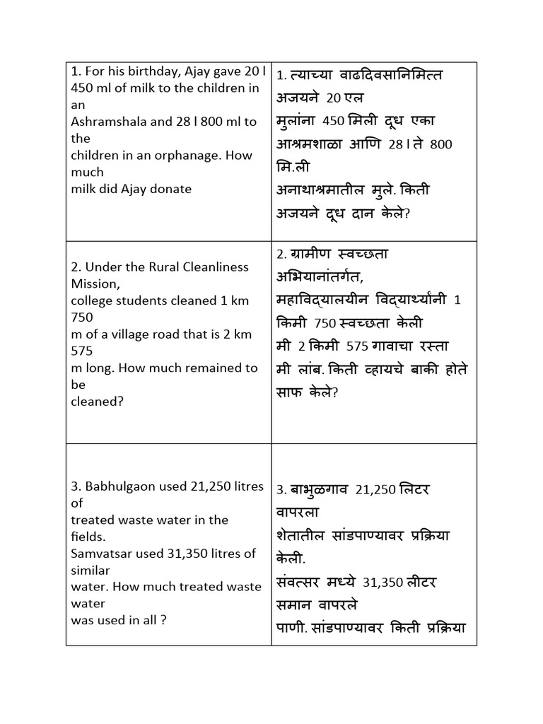 Banti Word Prob | PDF