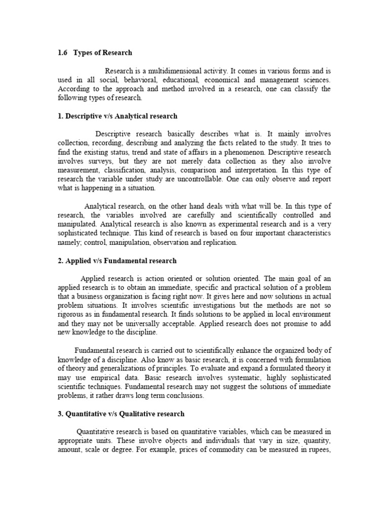 MPhil Stats Research Methodology-Part1 | PDF | Theory | Qualitative Research