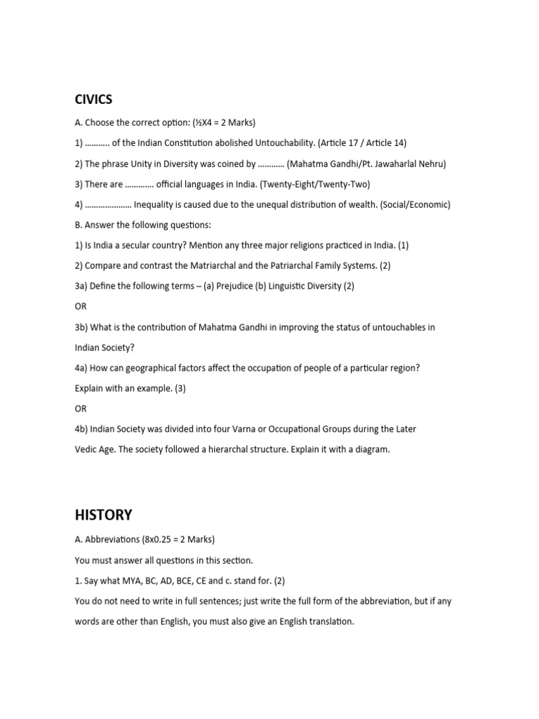 CIVICS | PDF | Common Era