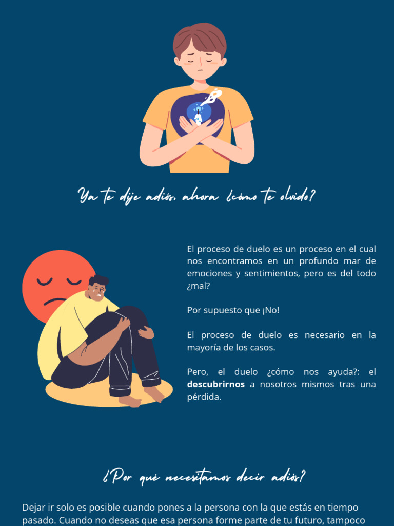 Cómo superar el duelo y dejar ir | PDF | Dolor