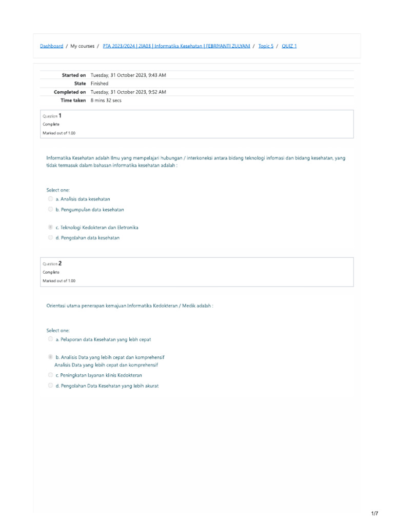 Kuiz Infokes Juga | PDF