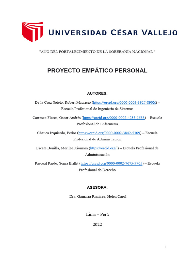 Proyecto Emp Tico Personal Grupo 9 PDF | PDF | Ansiedad | Estrés (biología)