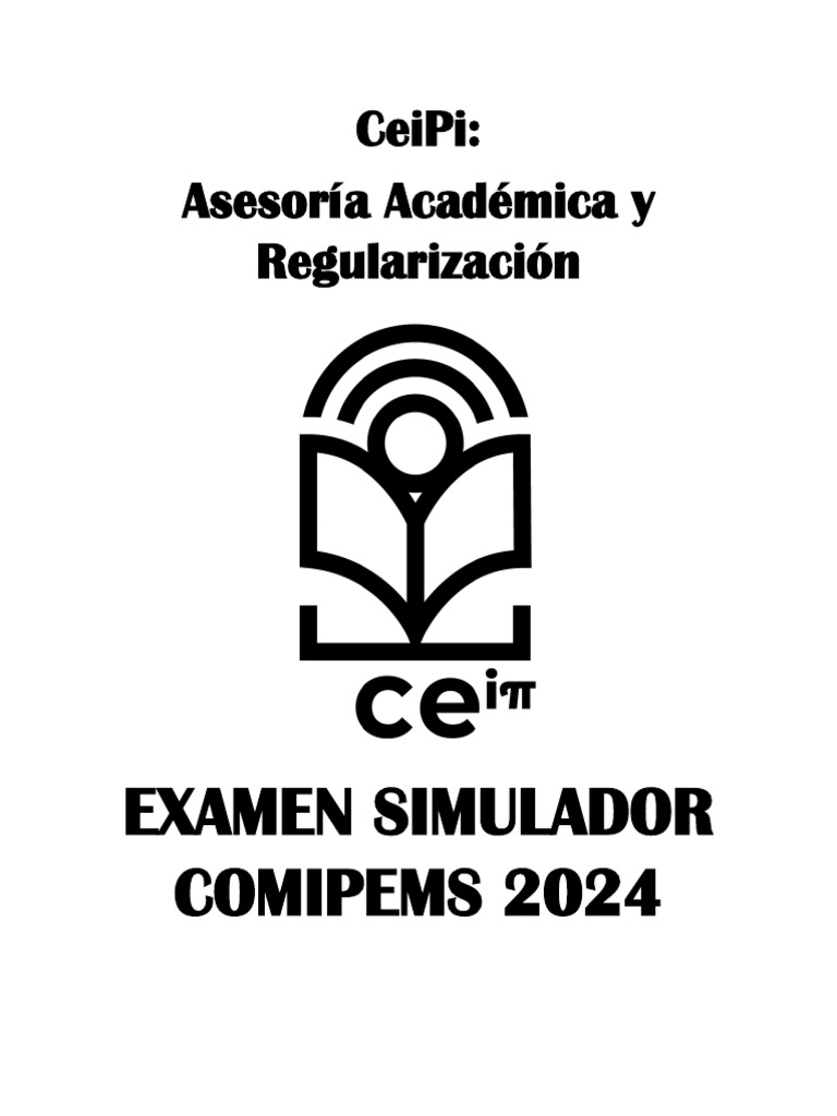Simulador COMIPEMS 2024: Instrucciones y Ejercicios de Habilidad Verbal | PDF | Glucosa | Sacarosa