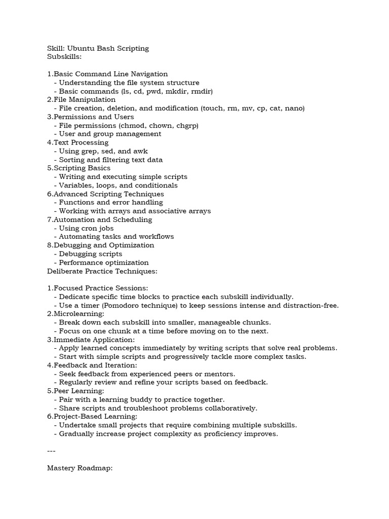 Bash Pdf Scripting Language Parameter Computer Programming