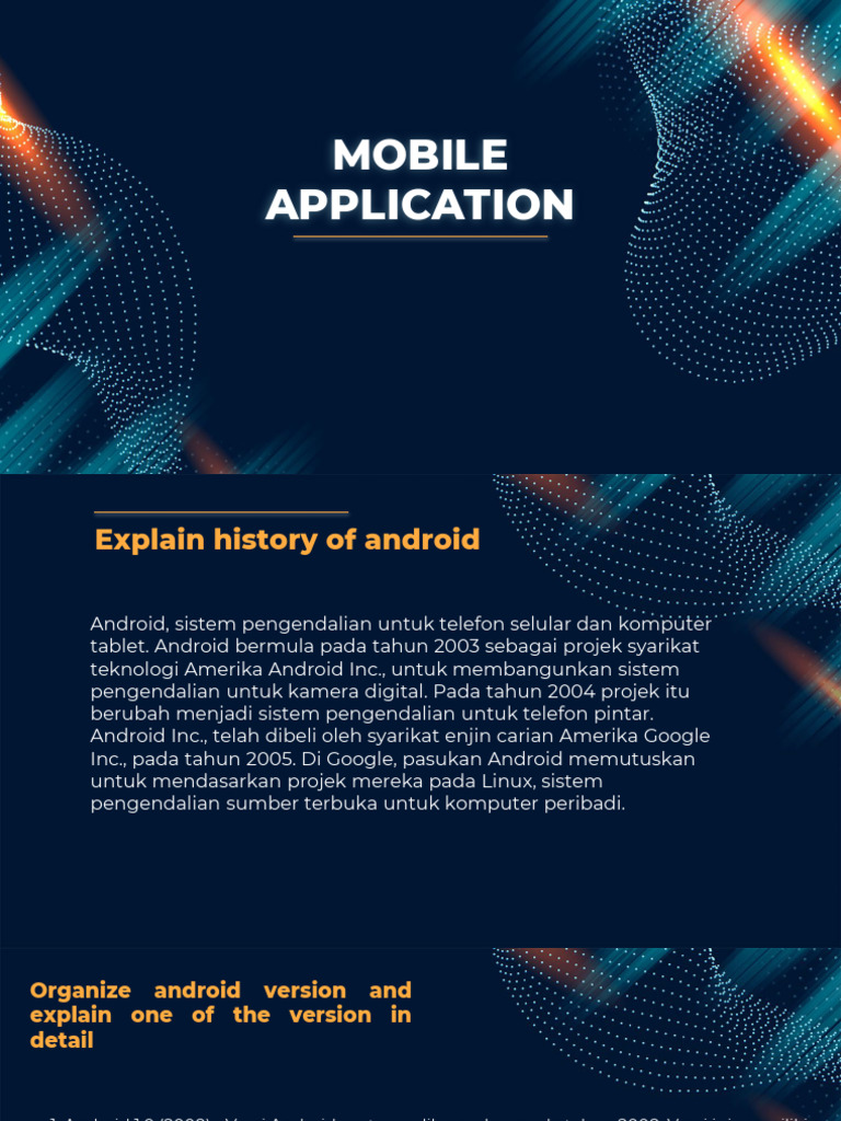 Mobile Application | PDF