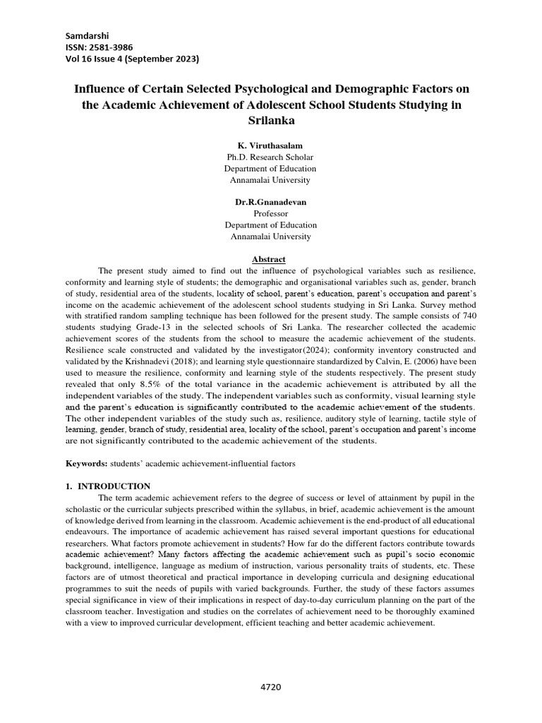 592 Samdarshi Sep 2023 Backdated Paper-3 | PDF | Errors And Residuals ...