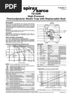 Forbes Marshall CMTD42M-F Steam Trap | PDF | Valve | Steam