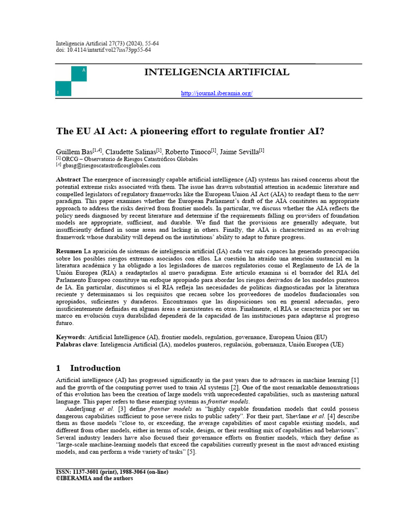 The-EU-AI-Act-A-pioneering-effort-to-regulate-frontier-AIInteligencia ...